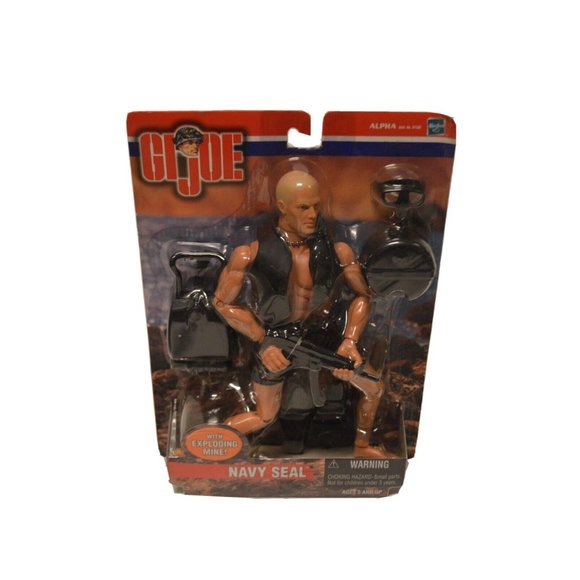 Hasbro | Toys | Gi Joe 2 Us Navy Seal Exploding Limpet Mine Mp5 ...